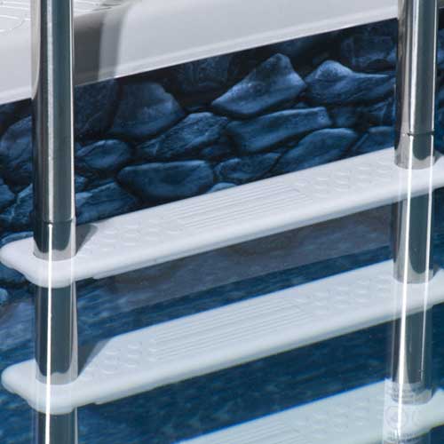 Hi Rise Reverse Bend Stainless Steel In Pool Ladders