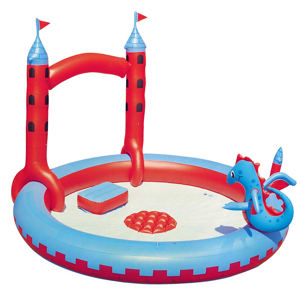 Interactive Castle Inflatable Play Swimming Pool
