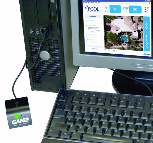 ePool Wireless Swimming Pool Water Chemistry Monitoring System